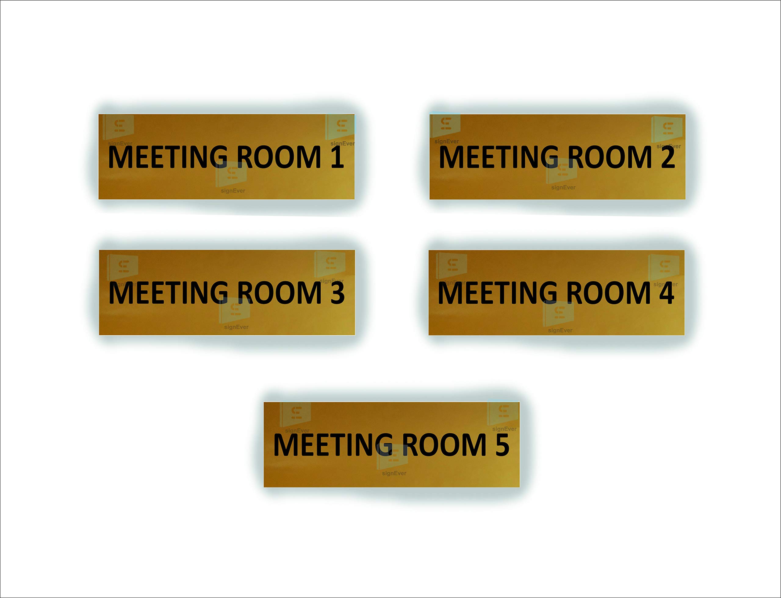 Buy SIGN EVER Combo Meeting Room Sign Boards Office School College ...