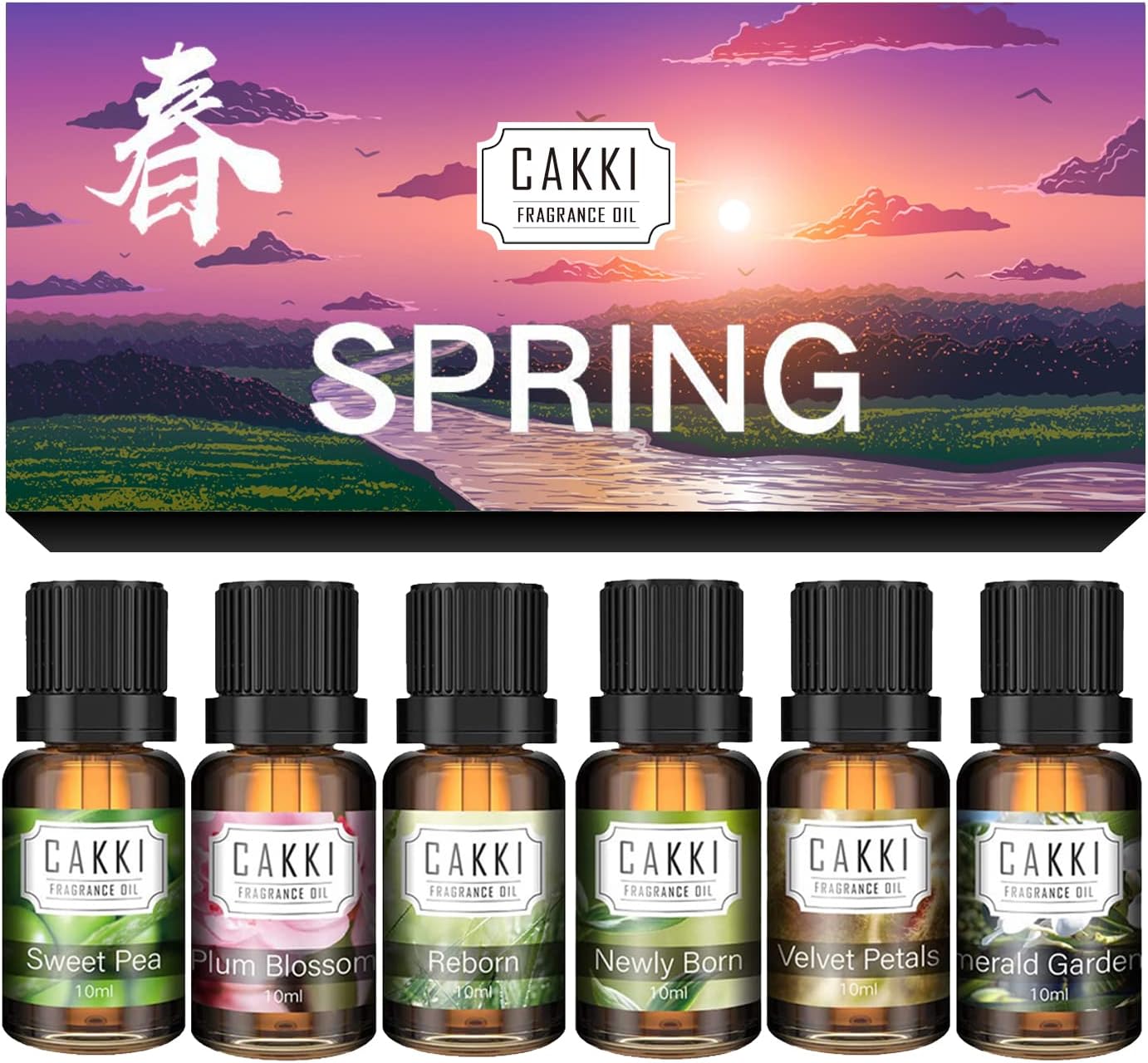 Amazon.com: Spring Essential Oils Set, ARVIDSSON Natural Fragrance Oil ...