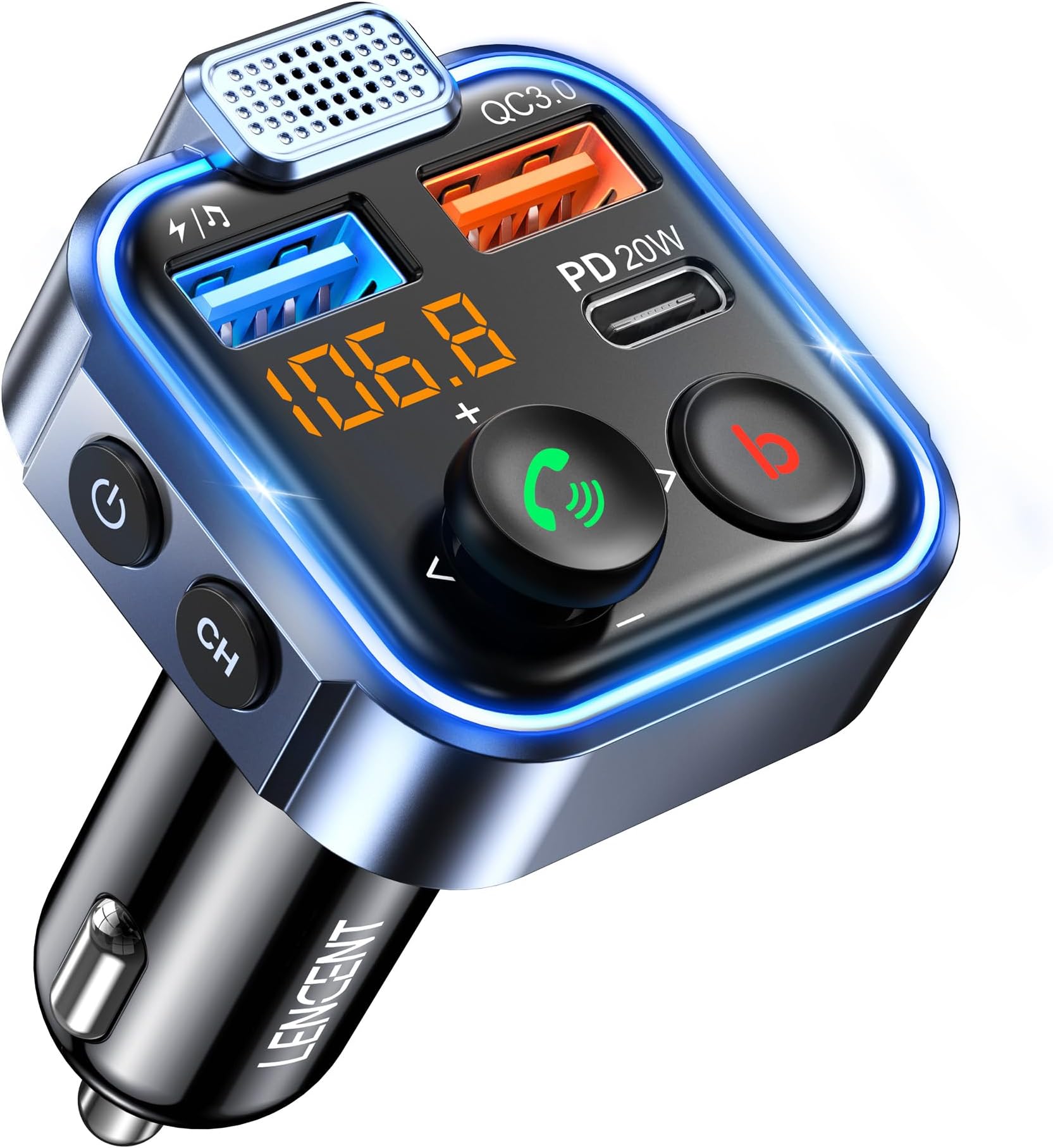 DeeprBetter DAB+ Adapter für Autoradio, DAB Adapter Stereoanlage mit 2 ...