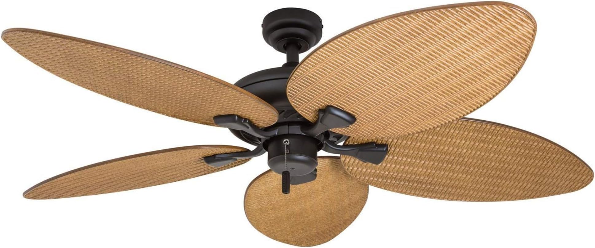 Amazon.com: Gulf Coast Fans Palm Breeze II Tropical Palm Ceiling Fan in ...