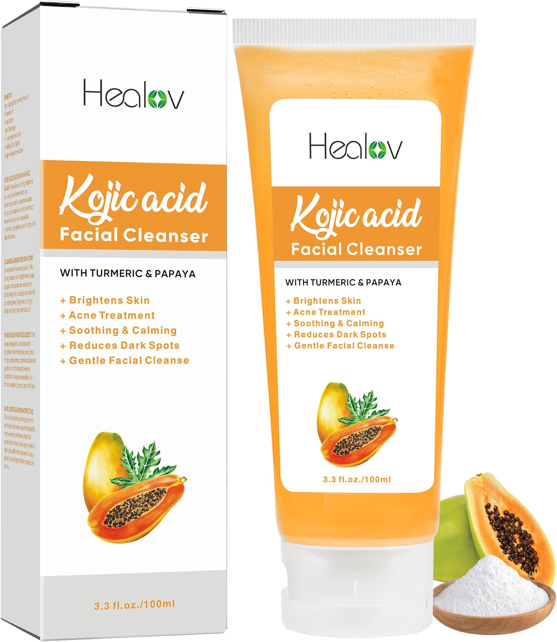 Amazon.com : Kojic Acid Soap for Hyperpigmentation – Skin Brightening ...