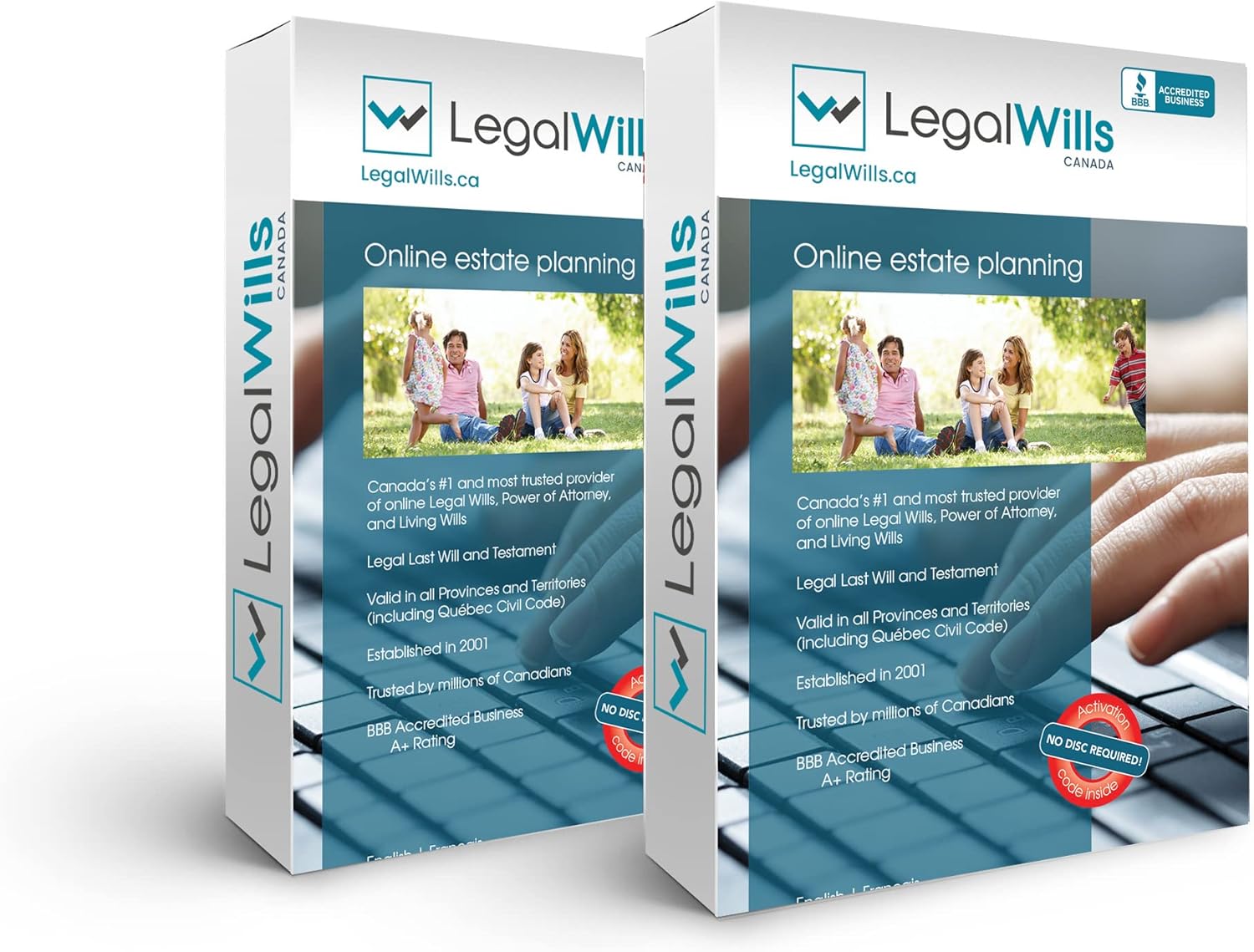 LegalWills.ca Couples and Spouses Last Will and Testament (Redeemable ...