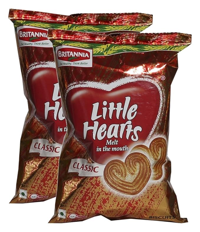 Spar Combo - Britannia Biscuit Little Hearts, 75g (Pack of 2) Promo ...