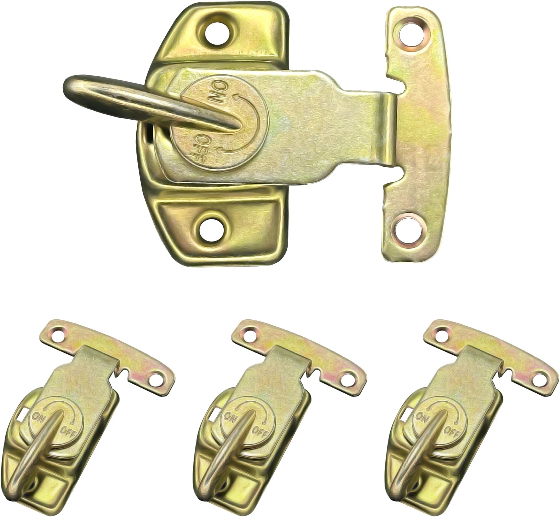 4 PCS Metal Dining Table Locks for Dining Table, Funitures, Drawers and ...