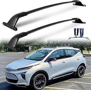 Upgraded 220lbs Cross Bars Roof Racks for Chevrolet Chevy Bolt EUV 2022 ...