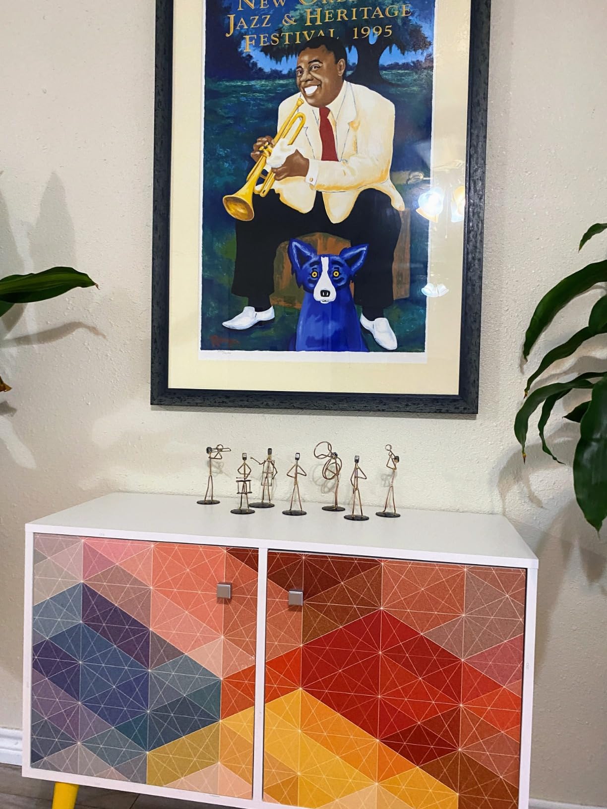 $4/mo - Finance Saxophone Collectible Handmade Metal Art Figurine, Desk ...