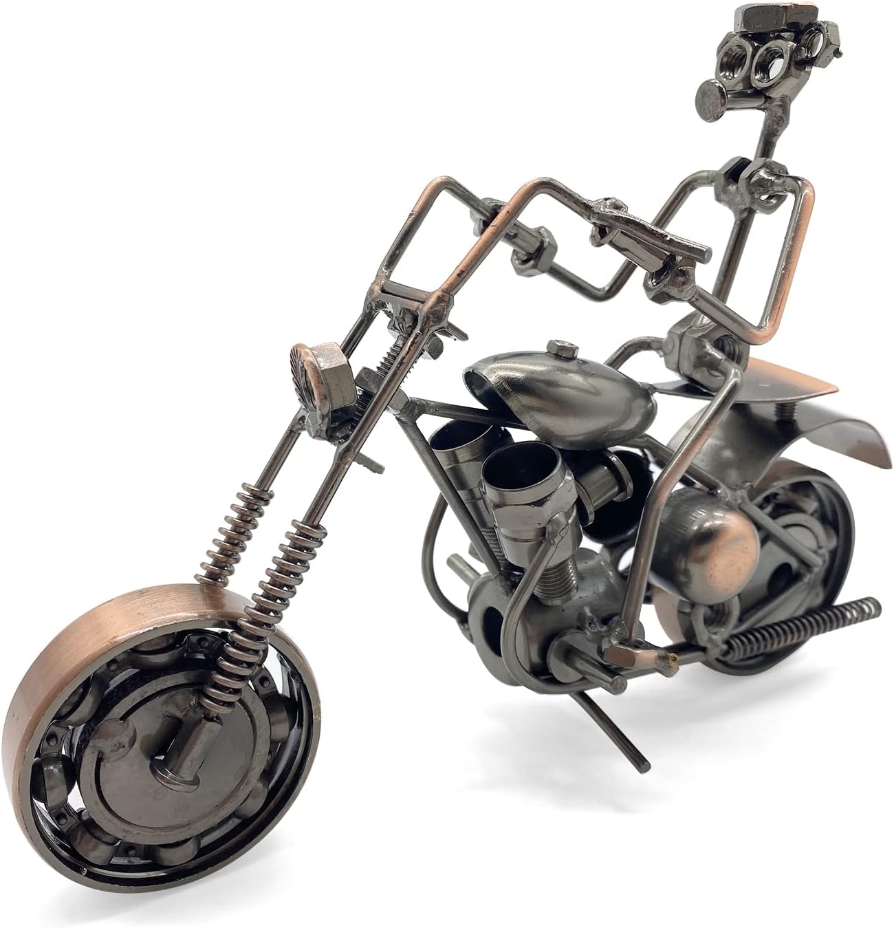 Vintage Iron Motorbike Model, Metal Model Motorbike Model with Metal ...