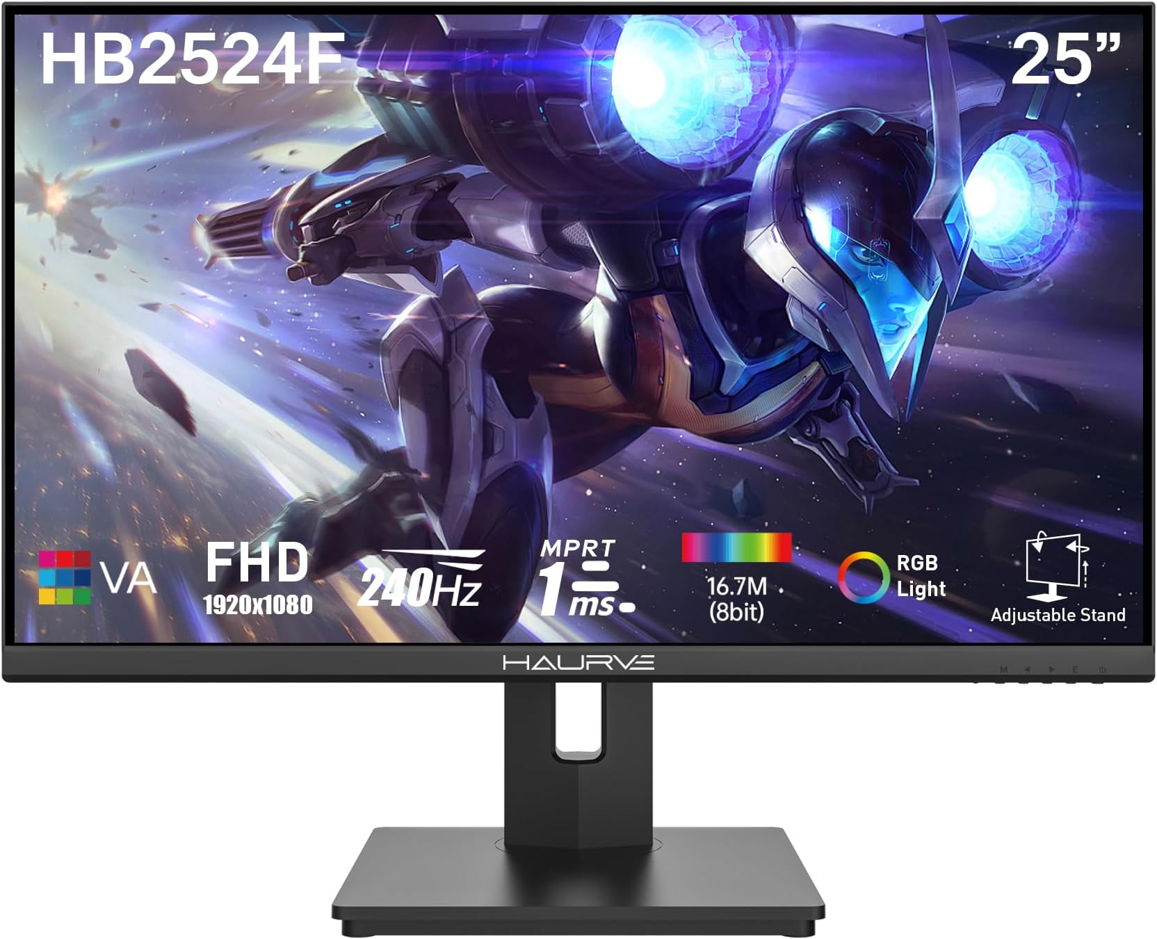 Amazon.com: Sceptre New 25-inch 1ms Gaming LED Monitor HDMI DP ...