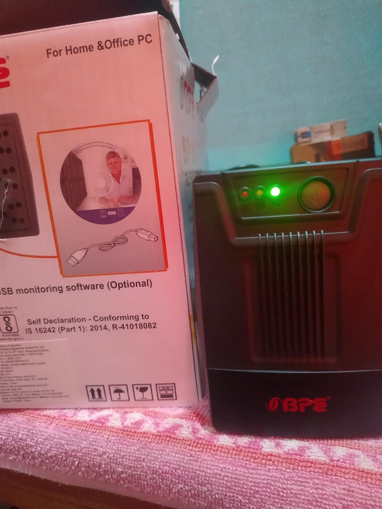 BPE BP650 Line Interactive UPS for Desktop PCs Computer, an Ideal Power ...