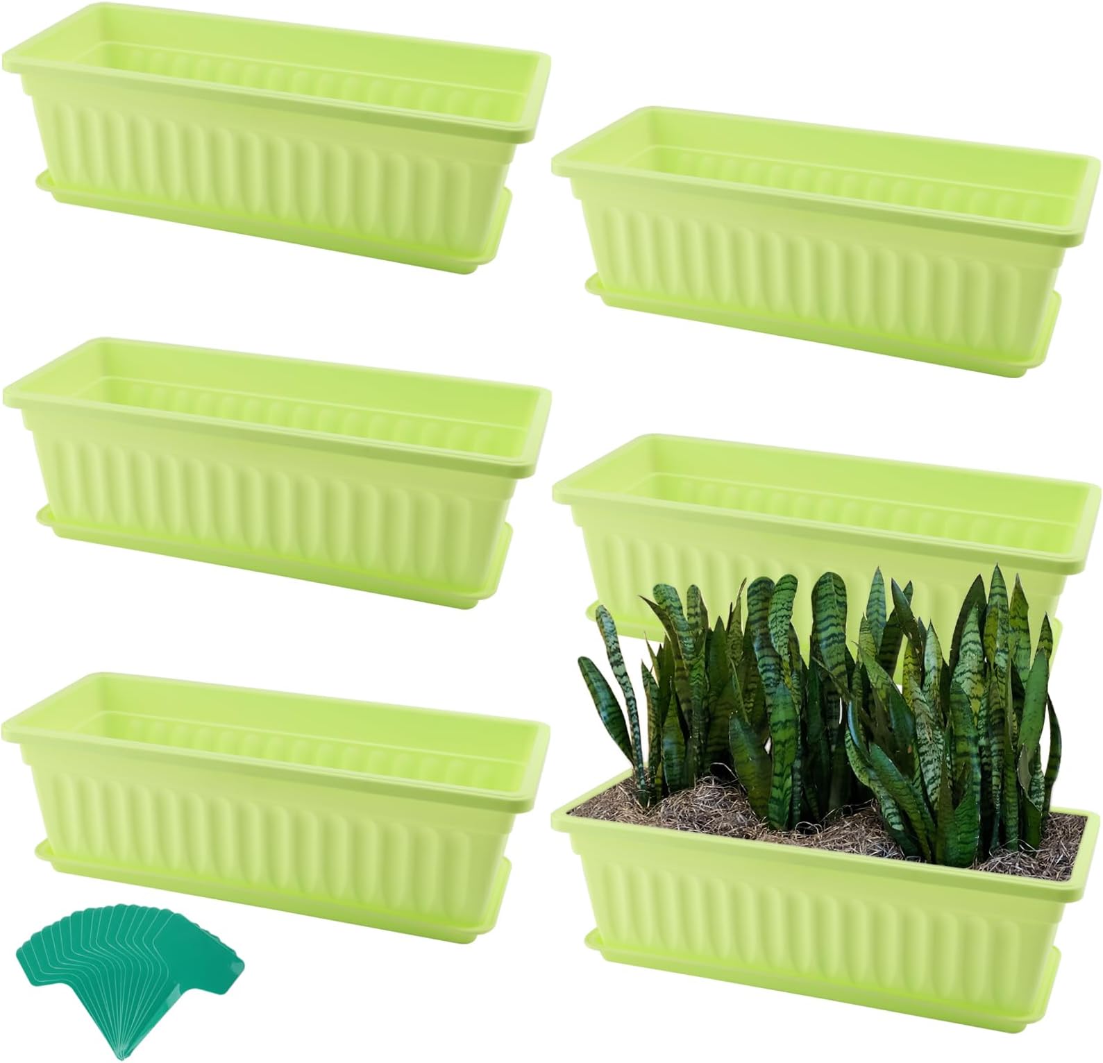 Large Plastic Window Boxes 70 Litre Prestige Rectangular Deep Window