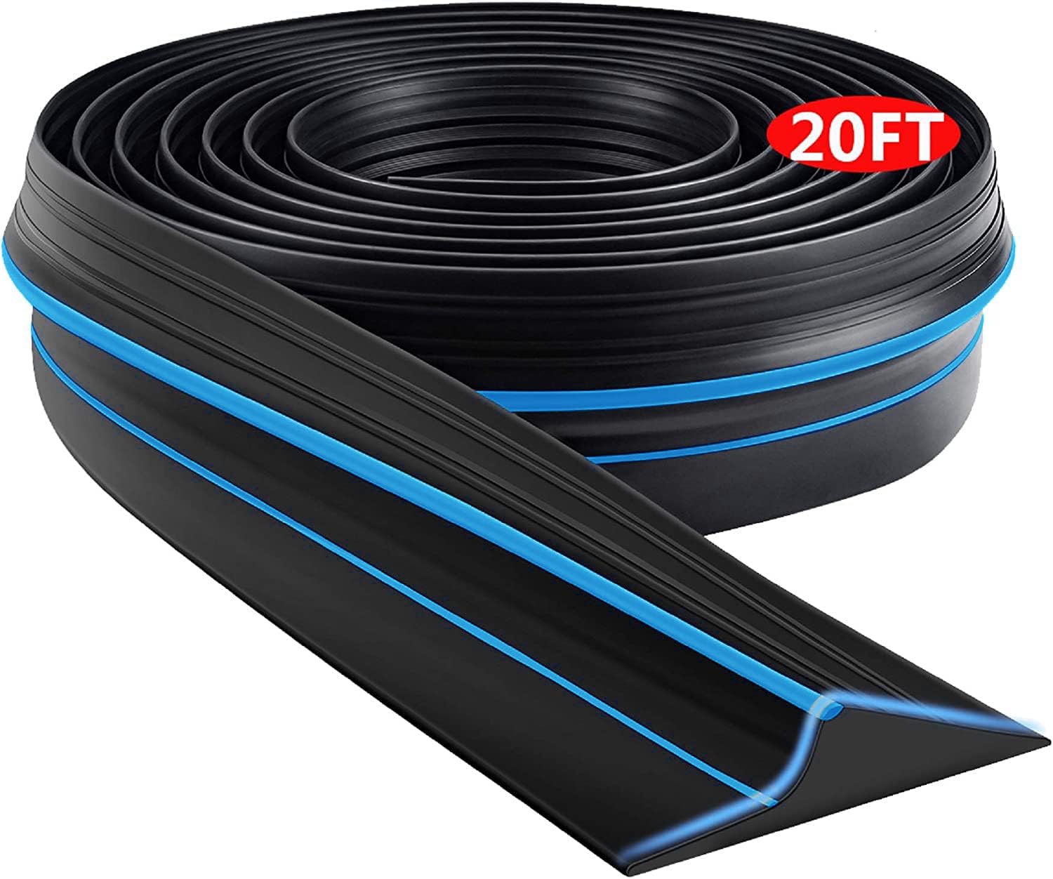 Jin&Bao Universal Garage Door Threshold Seal Strip, Bottom Weather ...