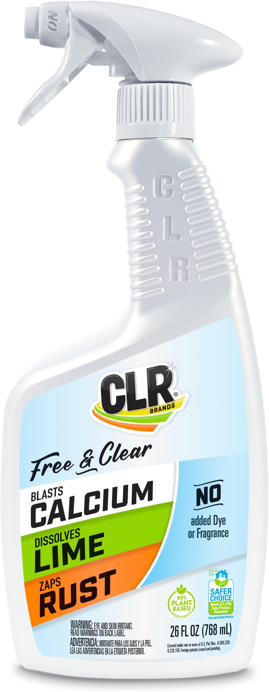 Amazon.com: CLR Calcium, Lime & Rust Remover, Blasts Calcium, Dissolves ...
