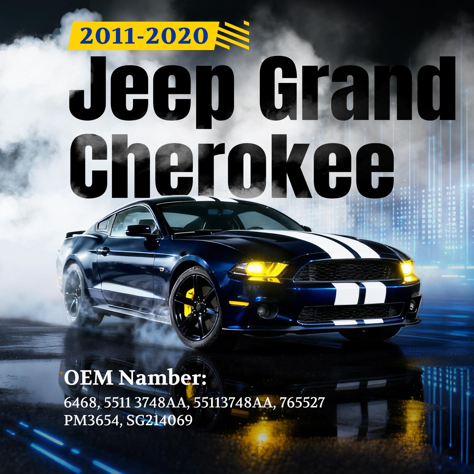 Snapklik.com : ARANA 55113748AA Hood Strut OEM Shock Lift Support For ...