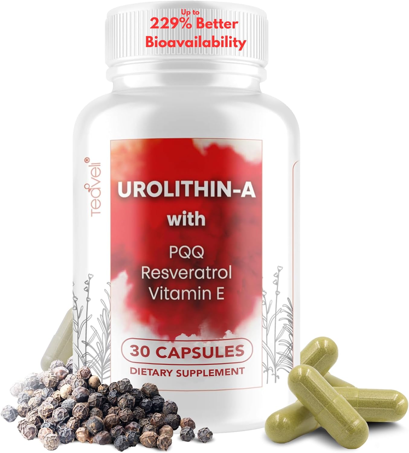 Amazon.com: Advanced Urolithin A (15 Servings) & Stem Cell Supplement ...