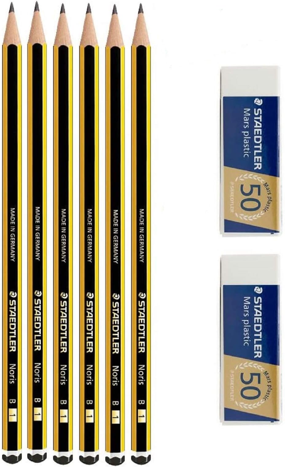 Staedtler Set da sketch Noris, realizzato in legno Upcycled, set di 6 ...