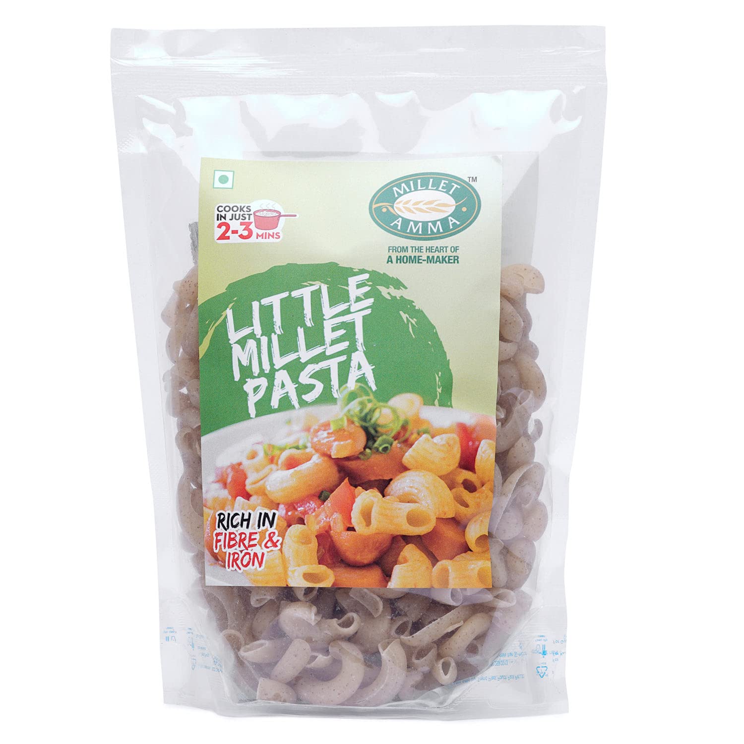 MILLET AMMA Little Millet Pasta - 360 Gms (Pack Of 2 - Each 180 Gms ...
