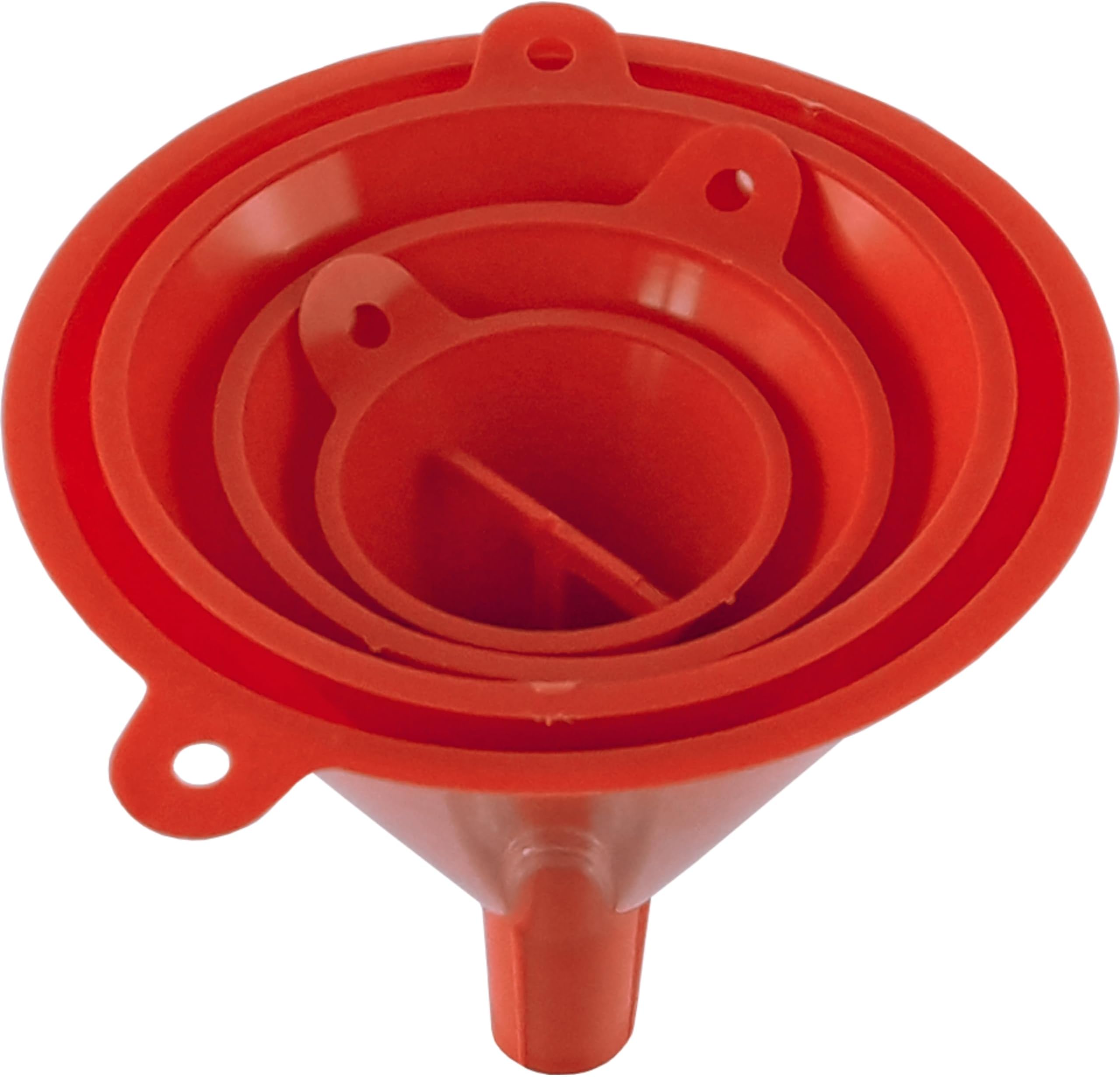 Brüder Mannesmann Trichtersatz 4-tlg, Plastik, 50/75/100/125 mm, M 455 ...