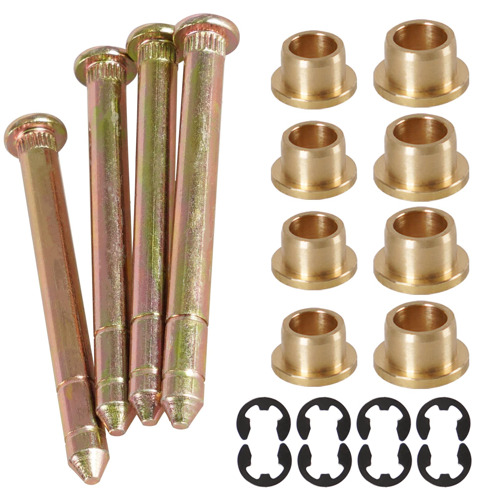 Snapklik.com : GSTP Door Hinge Roller Pin Bushing Kit Heavy Duty Compatible