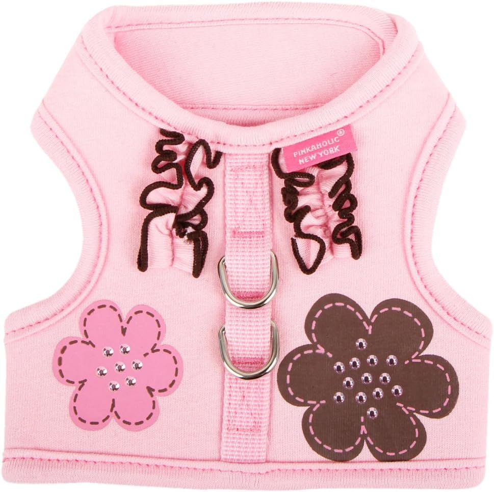 Amazon.com : Pinkaholic New York Choco Mousse Harness for Dogs, Pink ...