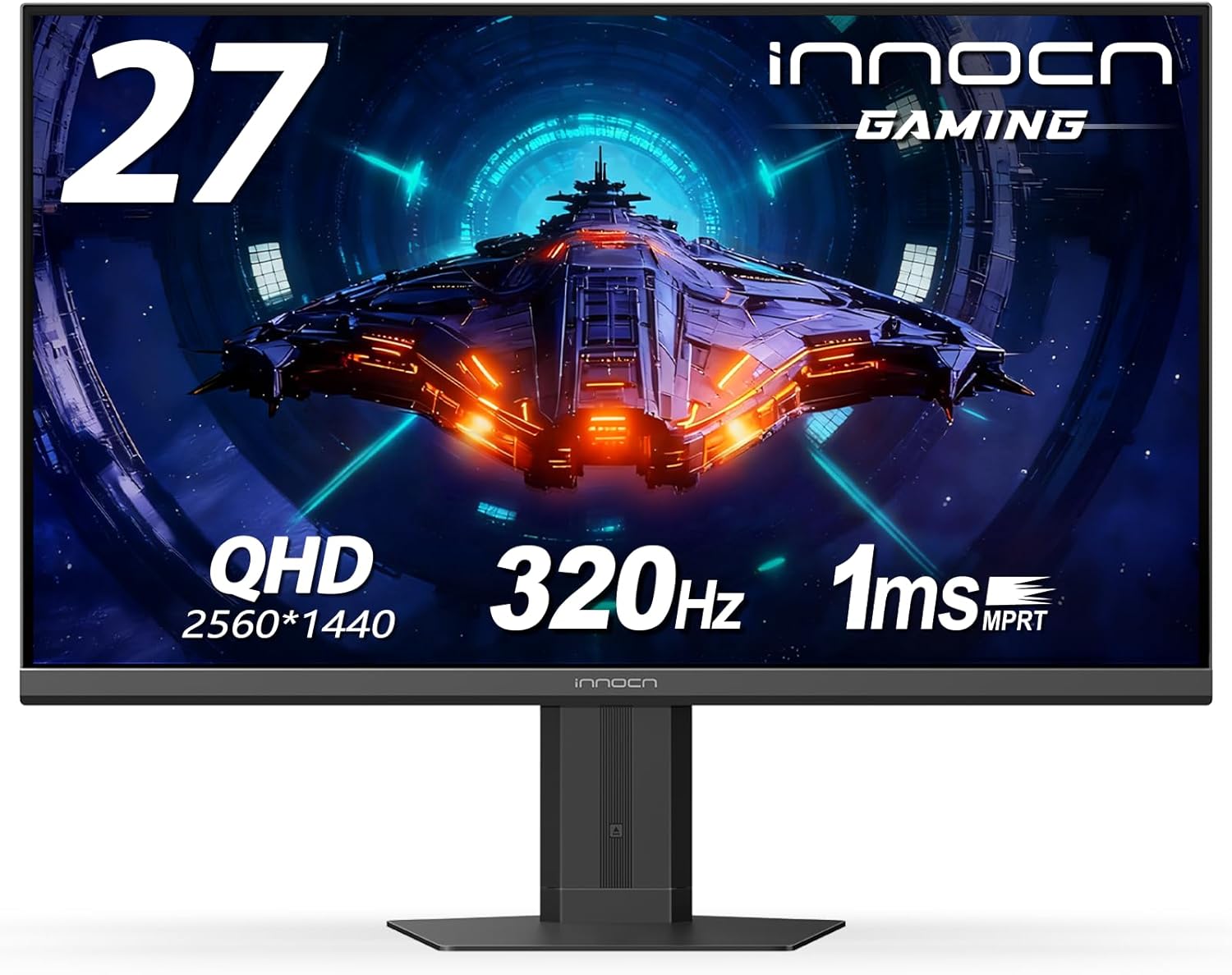 Amazon.com: INNOCN 27" Gaming Monitor 2K QHD 2560 x 1440P 240Hz 320Hz ...