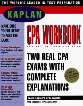 Kaplan CPA Workbook: Kaplan: 9780684845326: Amazon.com: Books