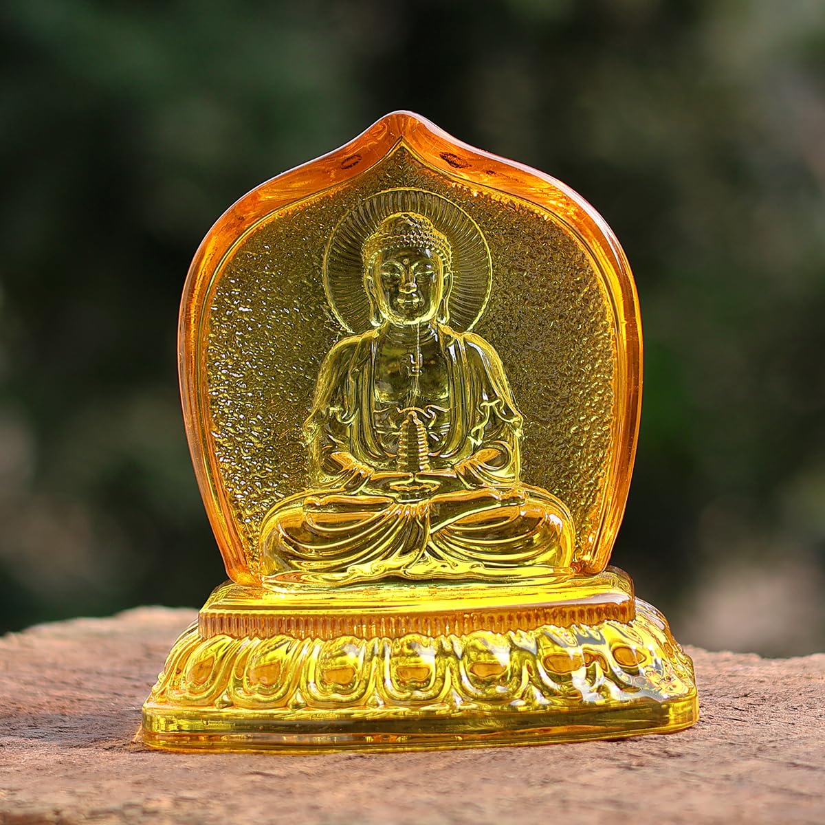Buy Reiki Crystal Products Feng Shui Buddha Statue, Glass Buddha Statue ...
