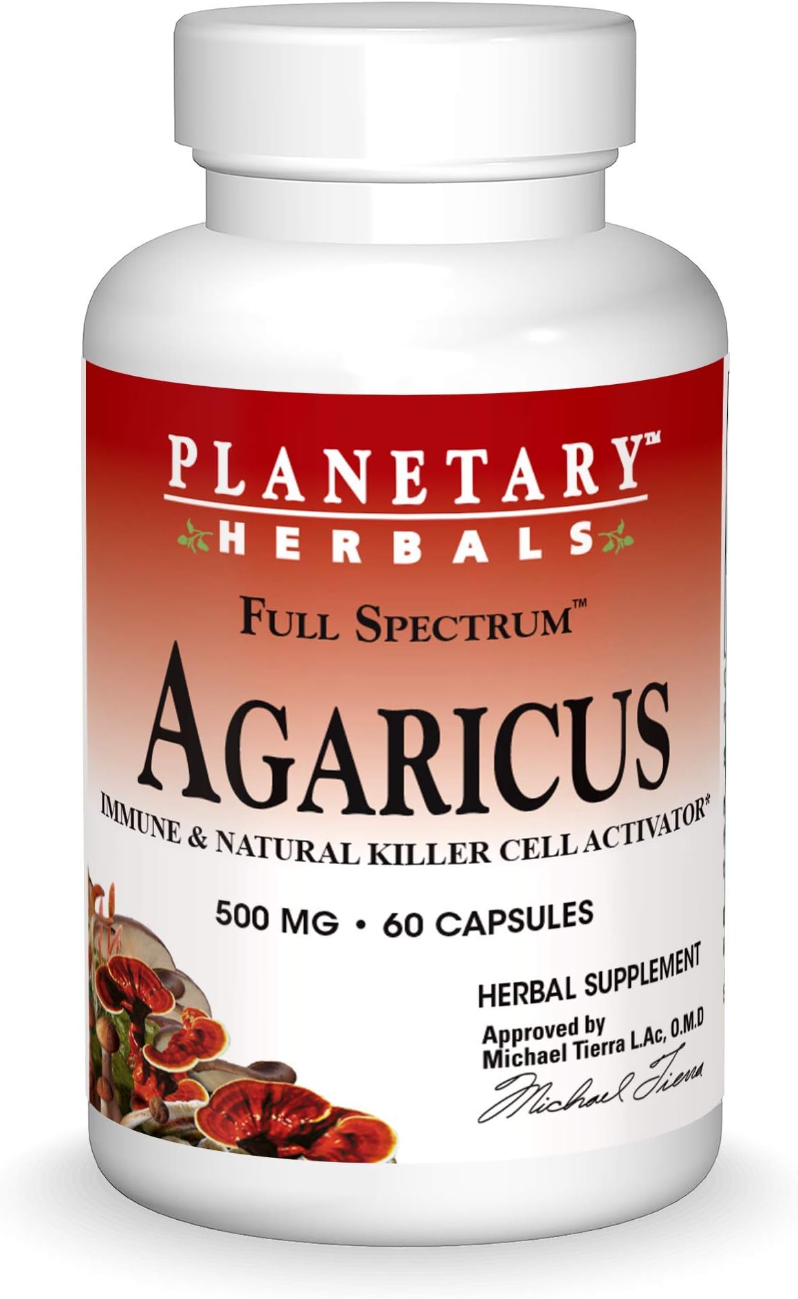 Amazon.com: Planetary Herbals Agaricus Extract Full Spectrum Capsules ...