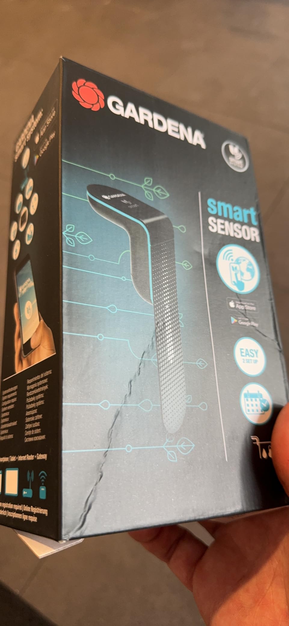 Gardena smart Sensor: intelligent soil moisture meter for fully ...