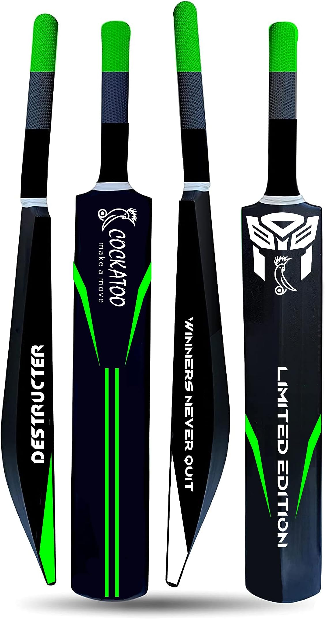 Leader Sportz Powerstrike Cricket Bat | Hard Plastic Bat Full Size ...