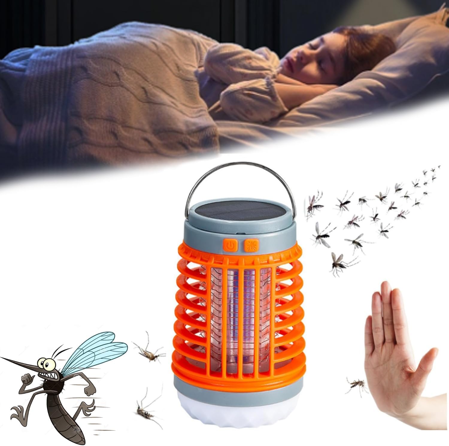 Mozz Guard Mosquito Zapper, Mozz Guard - Solar Powered Mosquito Killer ...