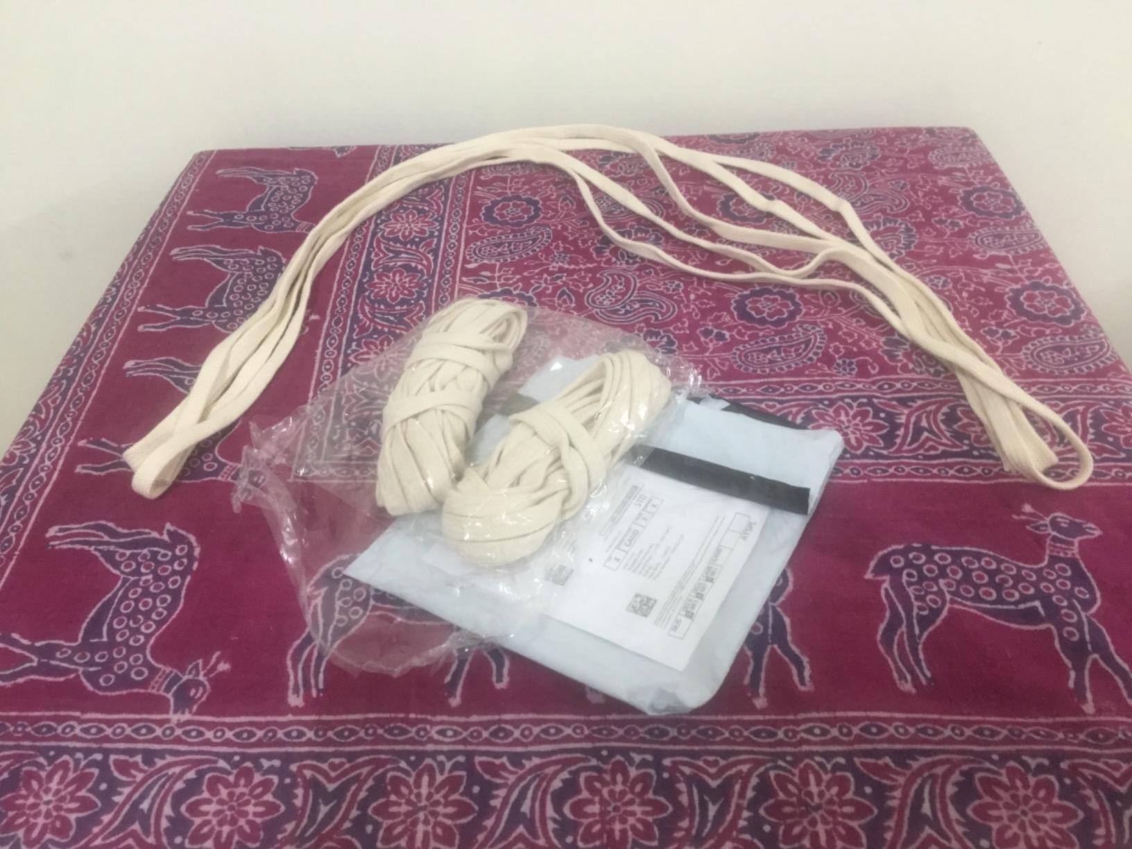 18m Cotton White Nada for Ethnic Dress - Bundle of 3 : Amazon.in ...