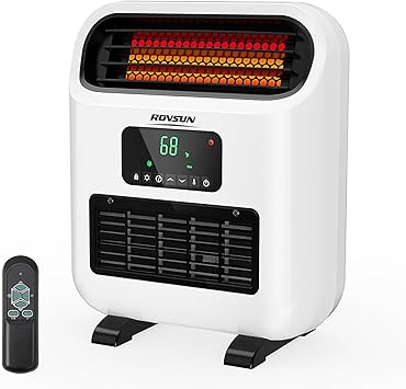 Amazon.com: ROVSUN Wall-Mounted Heater with Remote Control, Floor or ...