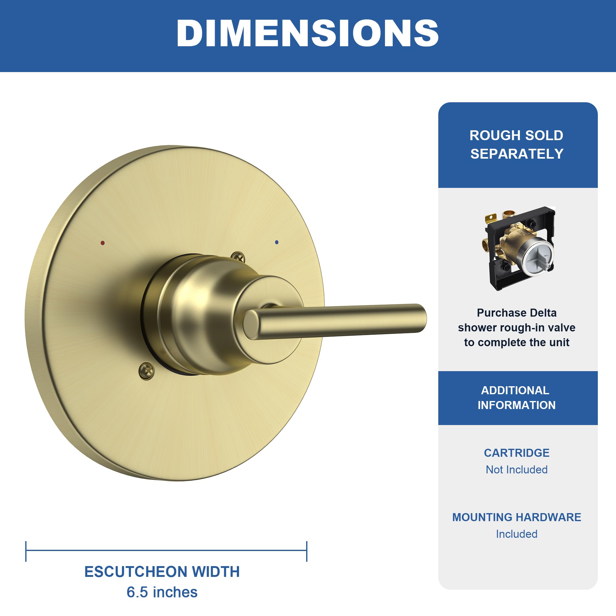 Snapklik.com : Replacement For Delta Faucet Trinsic 14 Series Single ...