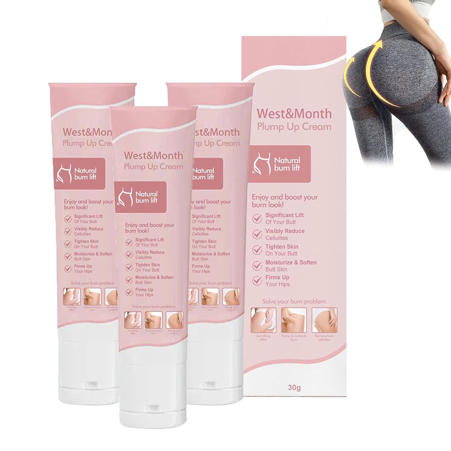 Amazon.com : Plumpup Bust & Butt Lifting Cream, Butt Enhancement Cream ...