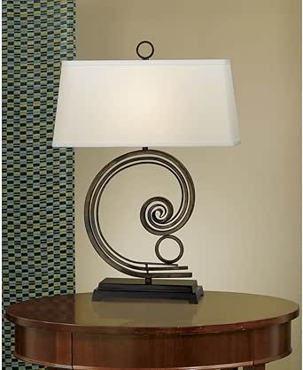 Murray Feiss Geo Collection Open Swirl Table Lamp - Lighting Products ...