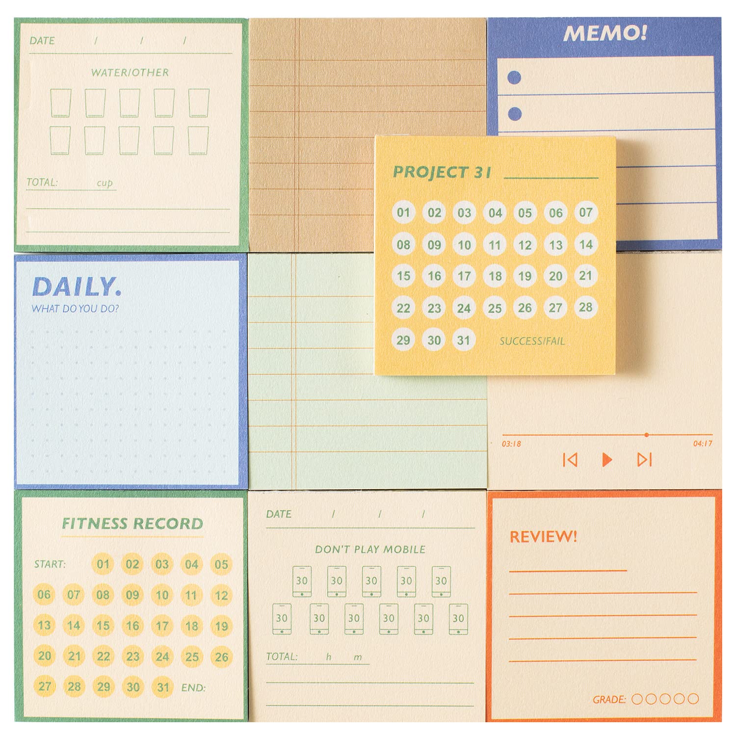 400 Sheets Small To Do List Notepad Washi Paper Thin | Desertcart OMAN