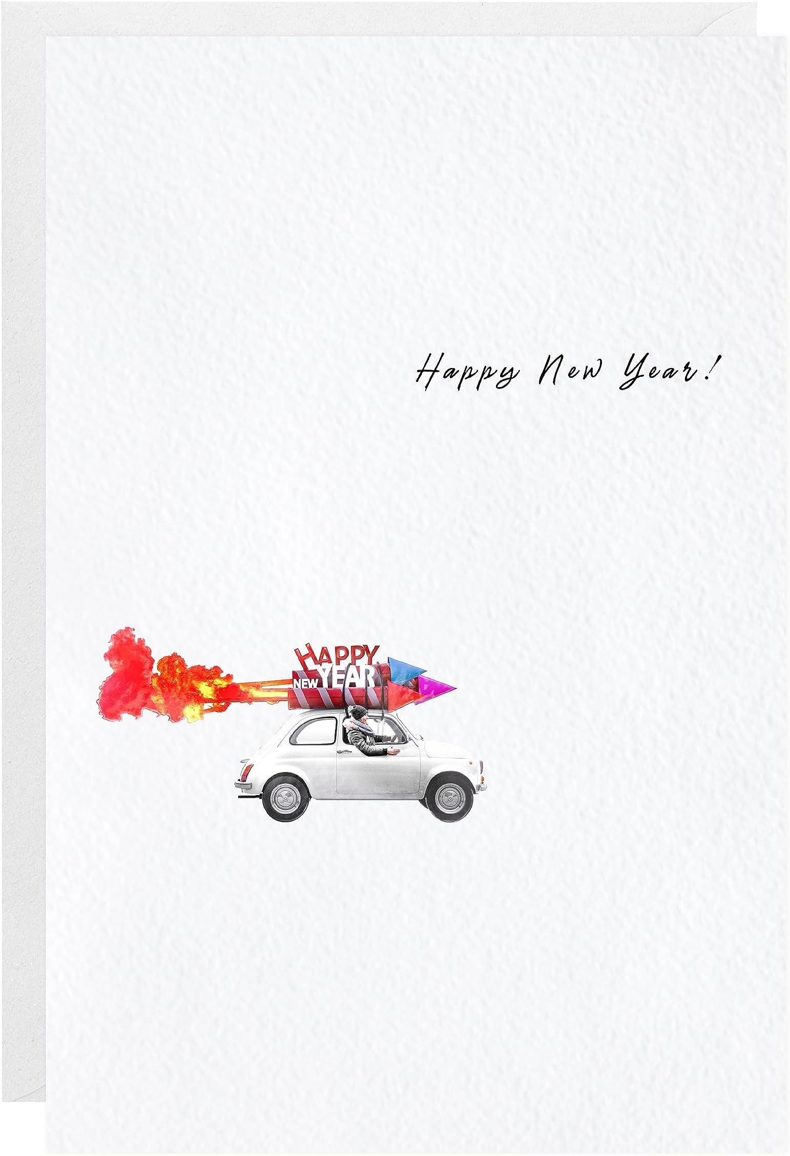 16 Happy New Year Cards with Envelopes | Spot UV & Texture Finish | 6. ...