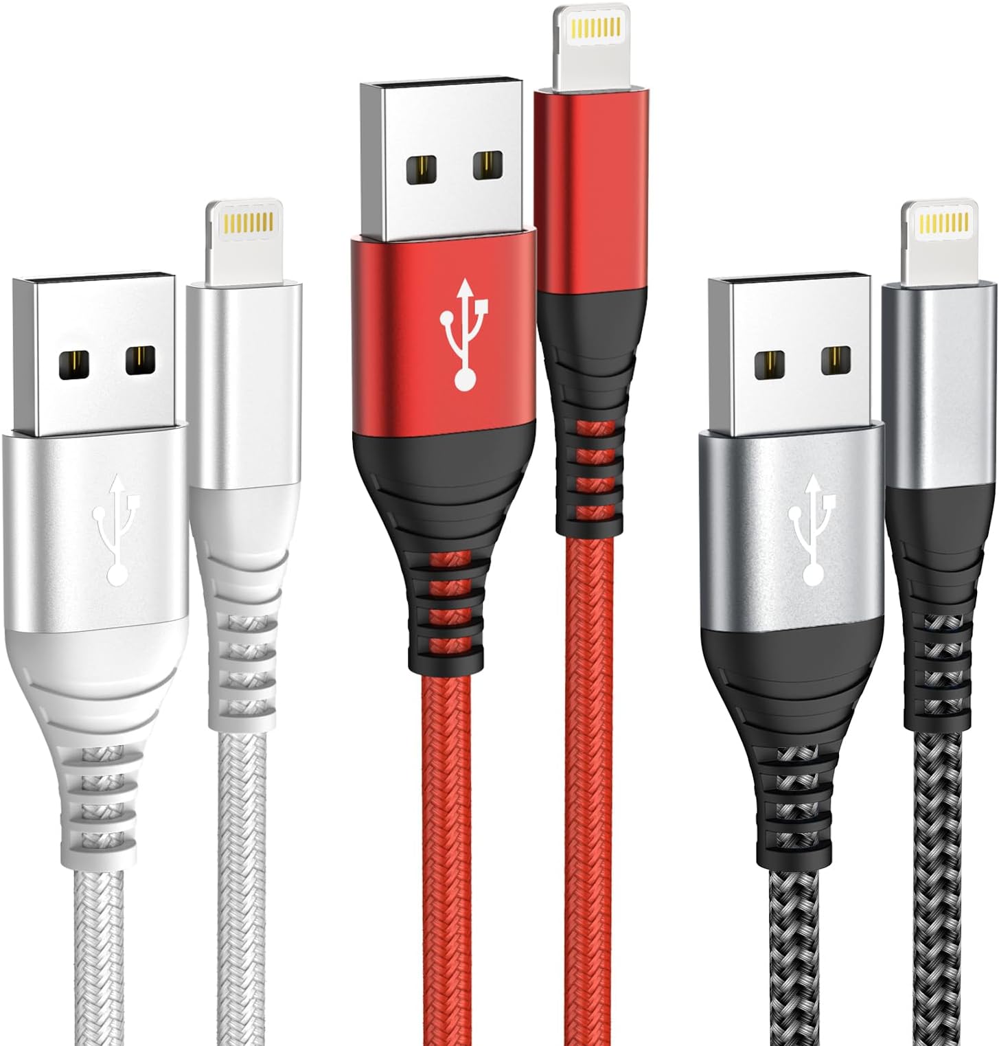 UNBREAKcable Câble iPhone 1M [MFi Certifié Apple] Chargeur Lightning ...