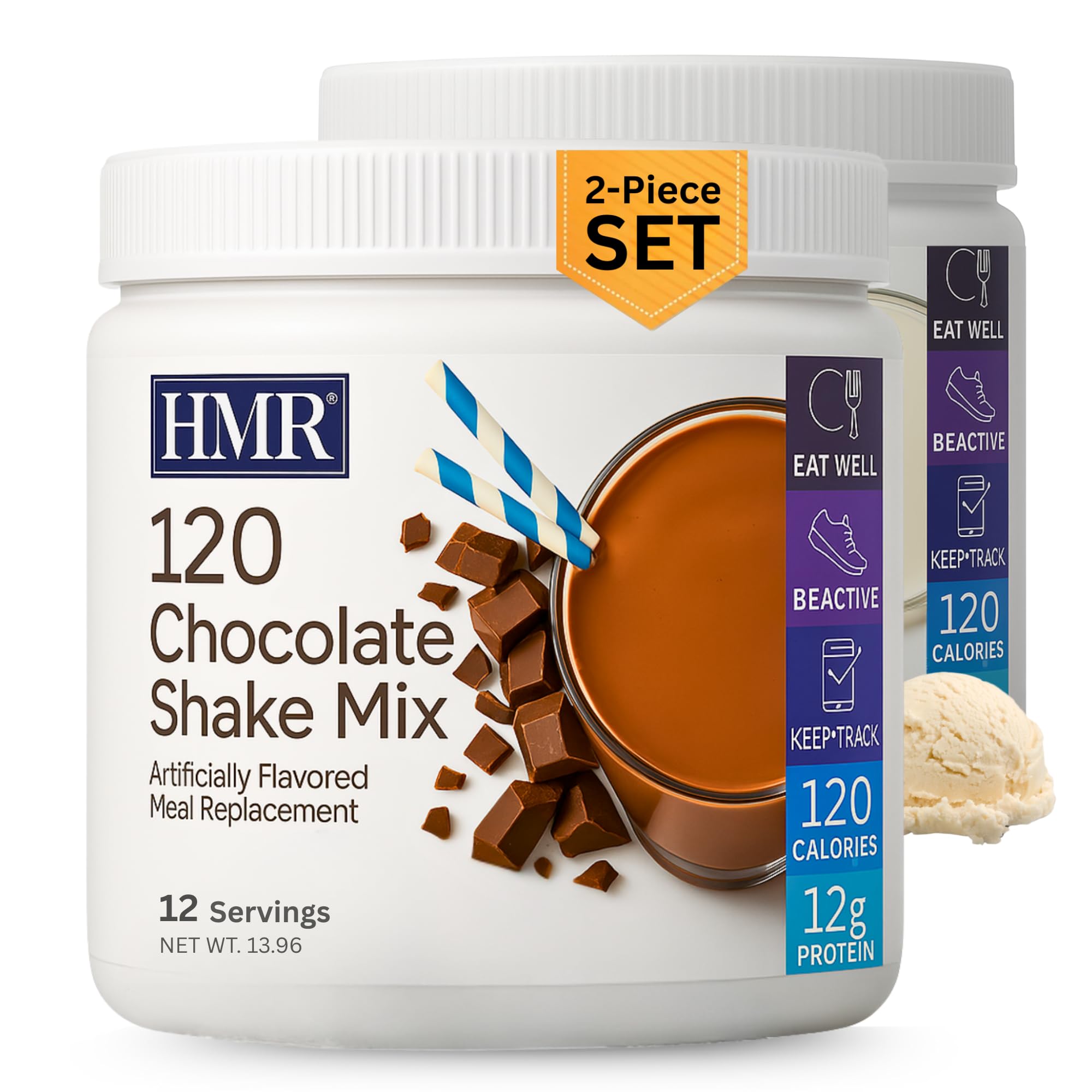 Snapklik.com : HMR 120 Chocolate Shake & 120 Vanilla Shake Meal ...