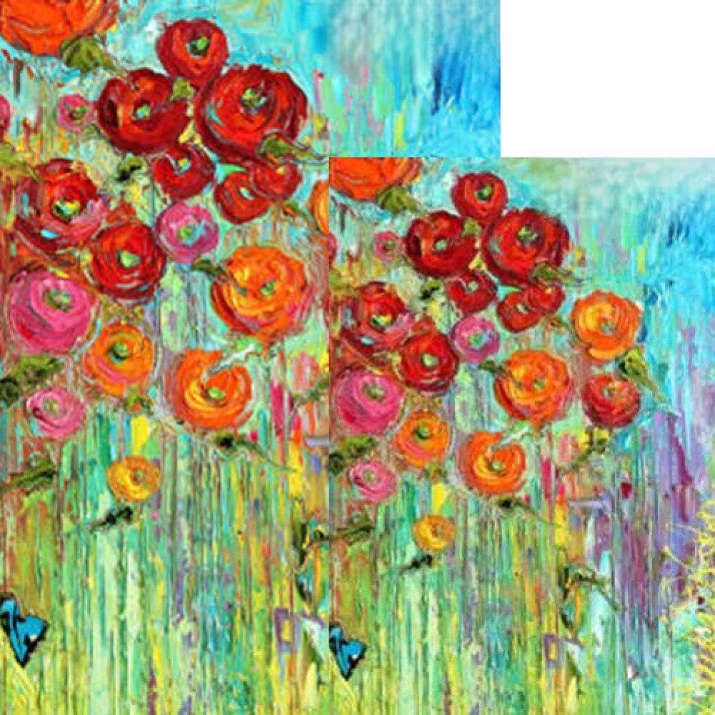 Amazon.com : Toland Fabulous Flowers Flag Bundle (Bundle of 2) : Patio ...