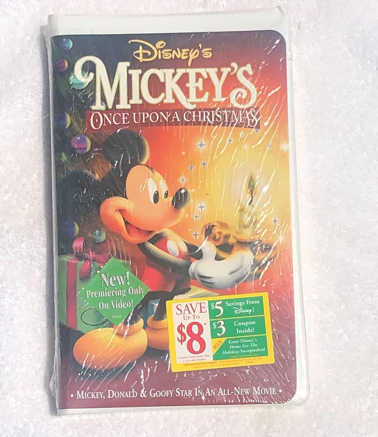 Amazon.com: Mickey's Once Upon A Christmas (VHS) (Animated, 1999 ...