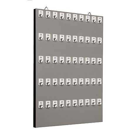 Amazon.com : Key Rack, Key Organizer, 75MGN with 75 Metal Hooks ...