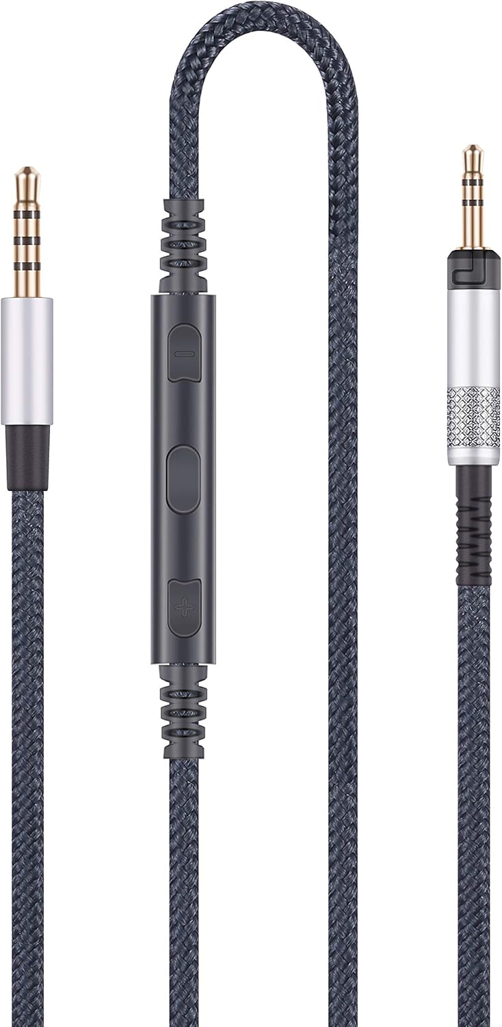 Amazon.com: Cable de repuesto de audio compatible con Audio Technica ...