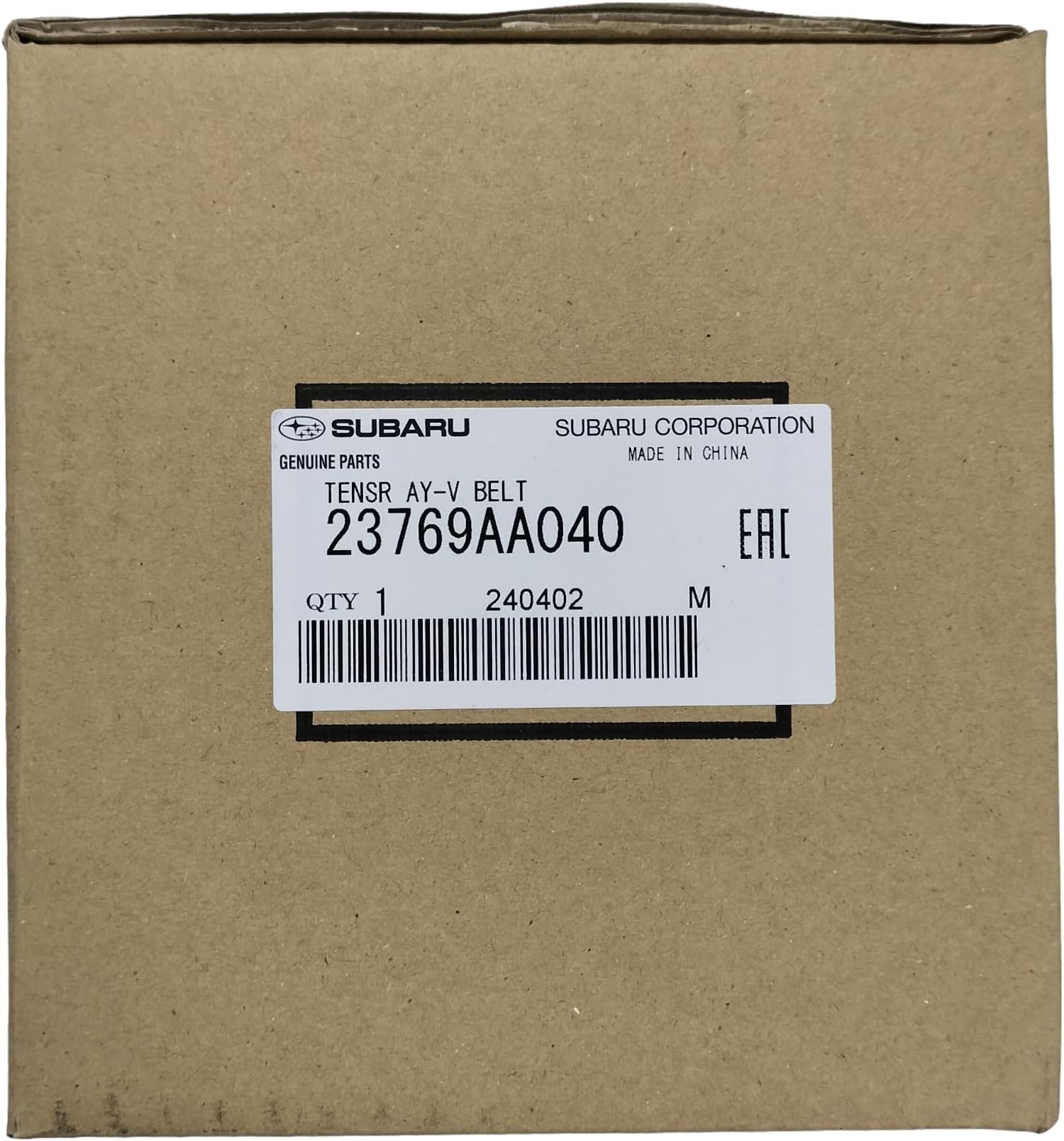 Amazon | SUBARU (スバル) 純正部品 テンシヨナ アセンブリ V ベルト 品番23769AA040 | クーラーベルト・ファン ...