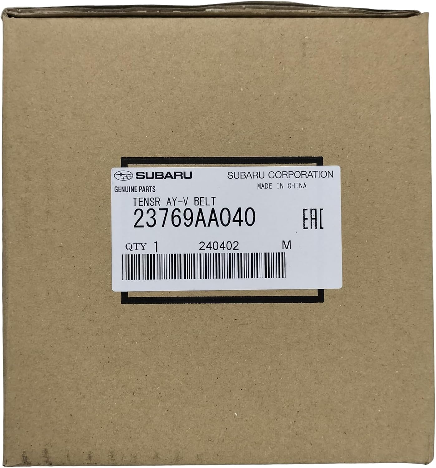 Amazon | SUBARU (スバル) 純正部品 テンシヨナ アセンブリ V ベルト 品番23769AA040 | クーラーベルト・ファン ...