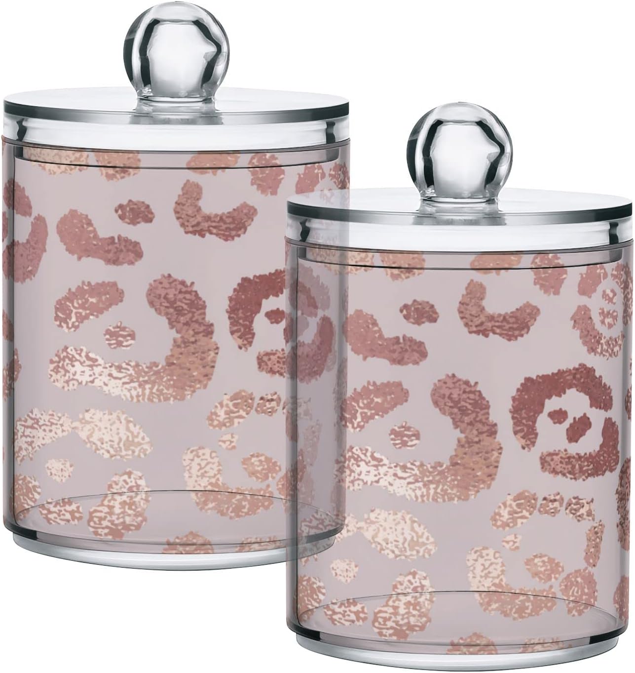 Amazon.com: Rose Gold Leopard Cheetah Print Pink Bulk Pack Bathroom ...