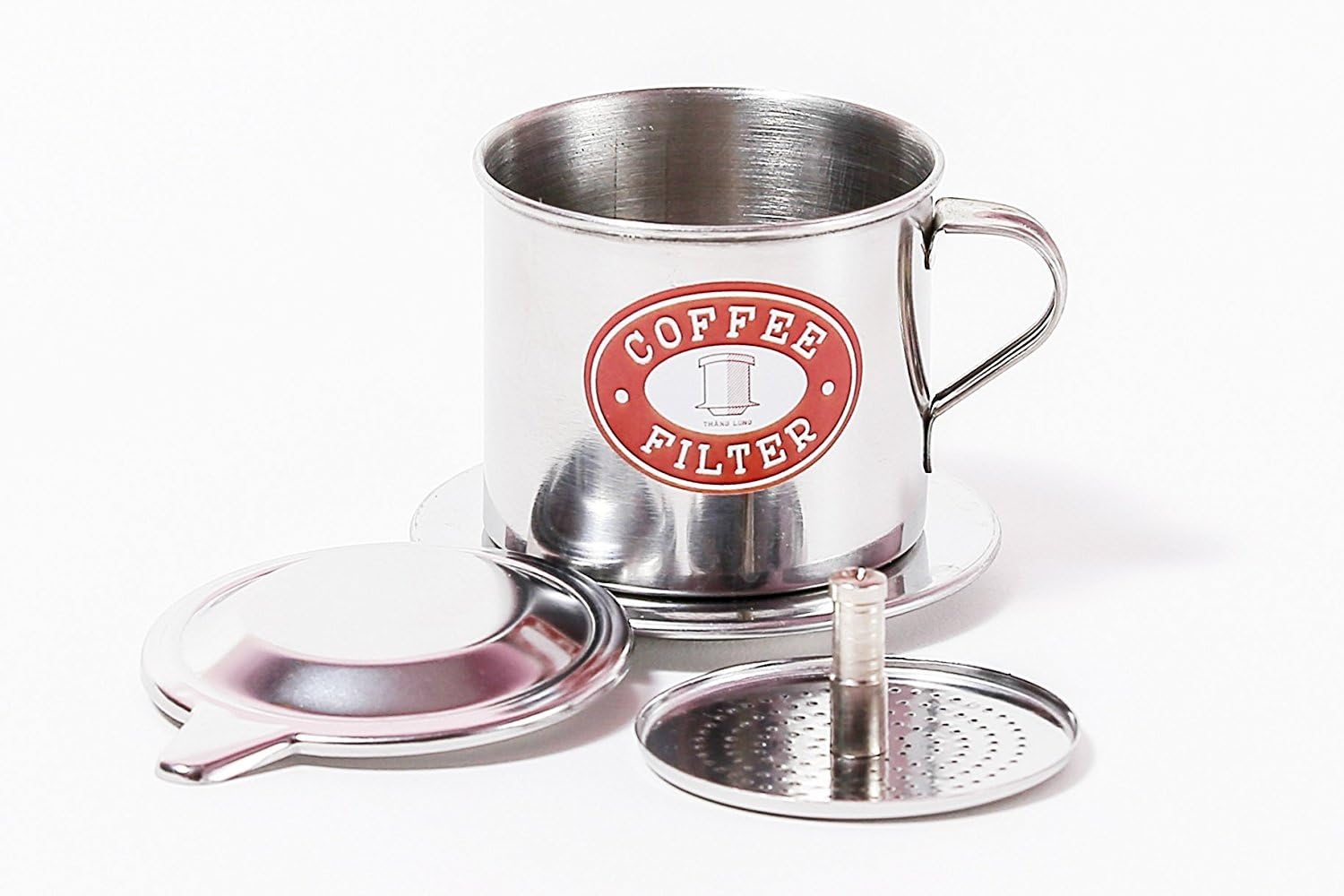 Amazon.com: Thang Long Vietnamese Coffee Filter Maker Press. Screw Down ...
