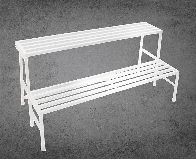 IRON LANDS OAK 2 Step 3 FEET Spectacular Heavy Duty Metal Stand Plant ...