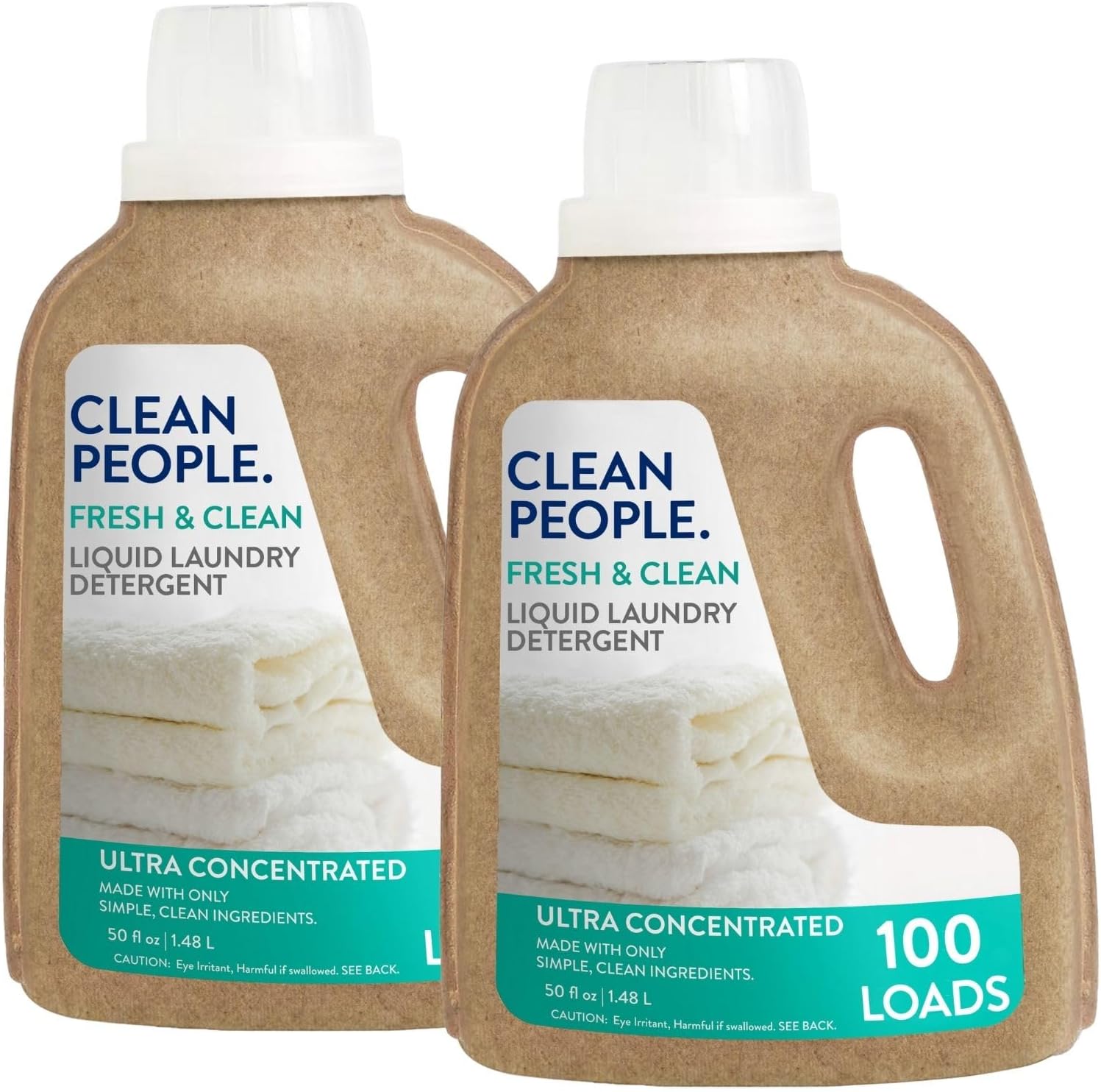 Amazon.com: The Clean People Liquid Laundry Detergent - Recyclable ...