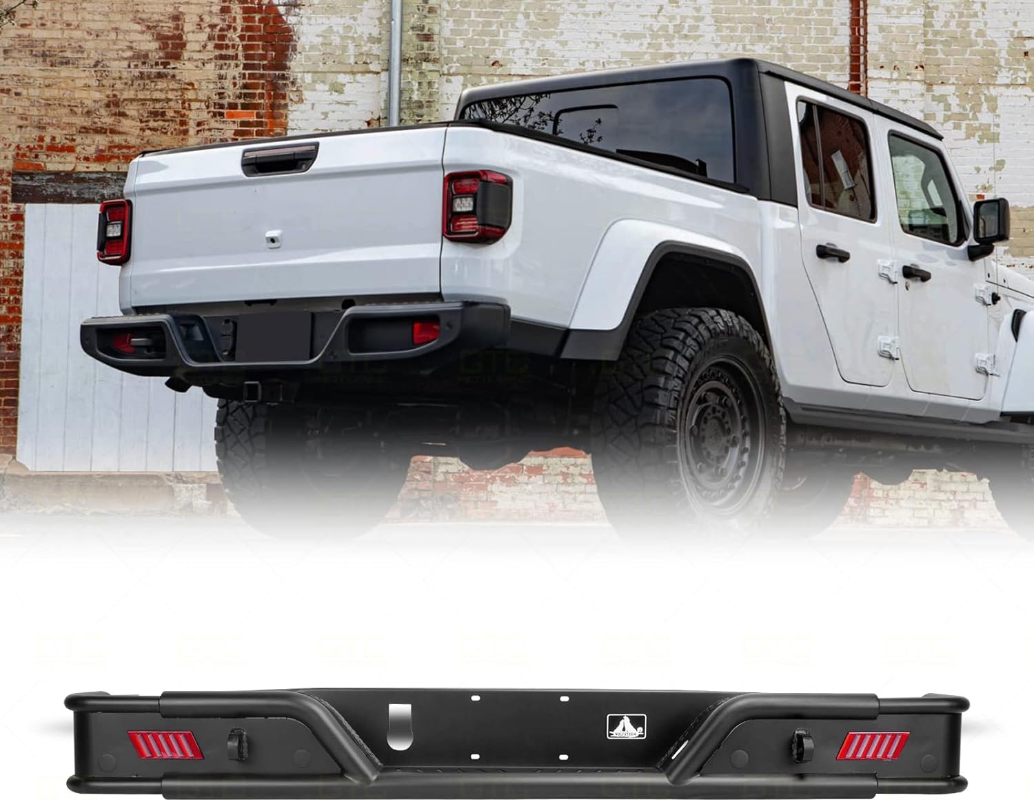Amazon.com: I1MOTOR Rear Bumper Compatible with 2019 2020 2021 Jeep ...